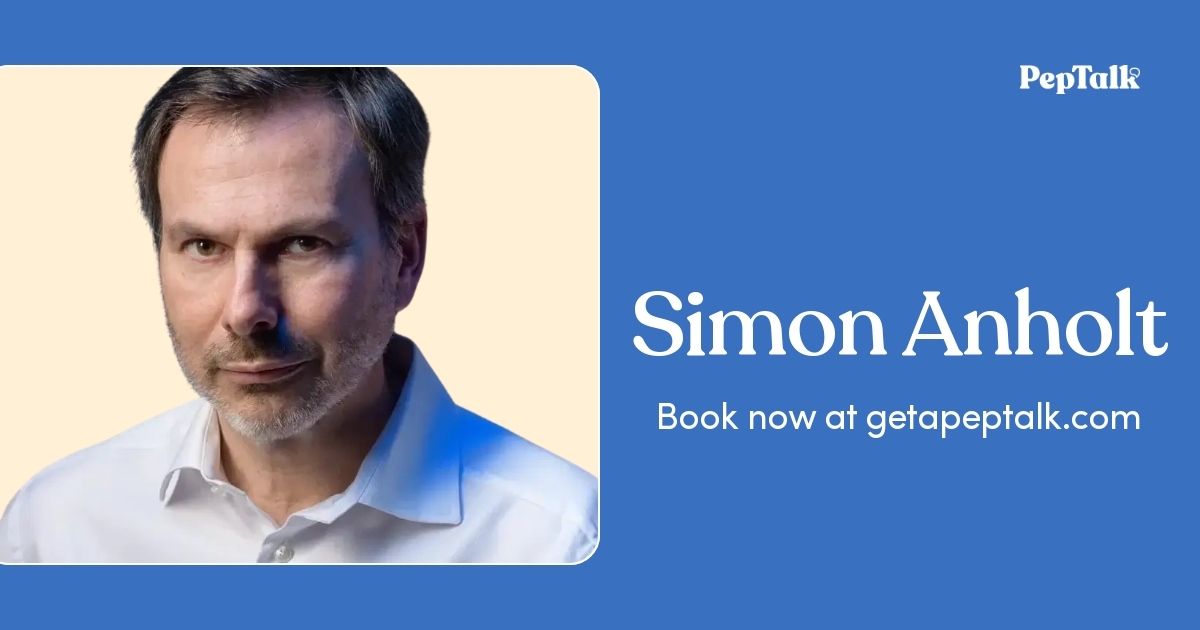 Simon Anholt, Speaker | Nation Branding Expert
