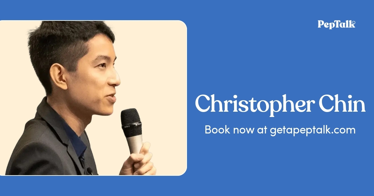Christopher Chin, Speaker | Founder, The Hidden Speaker