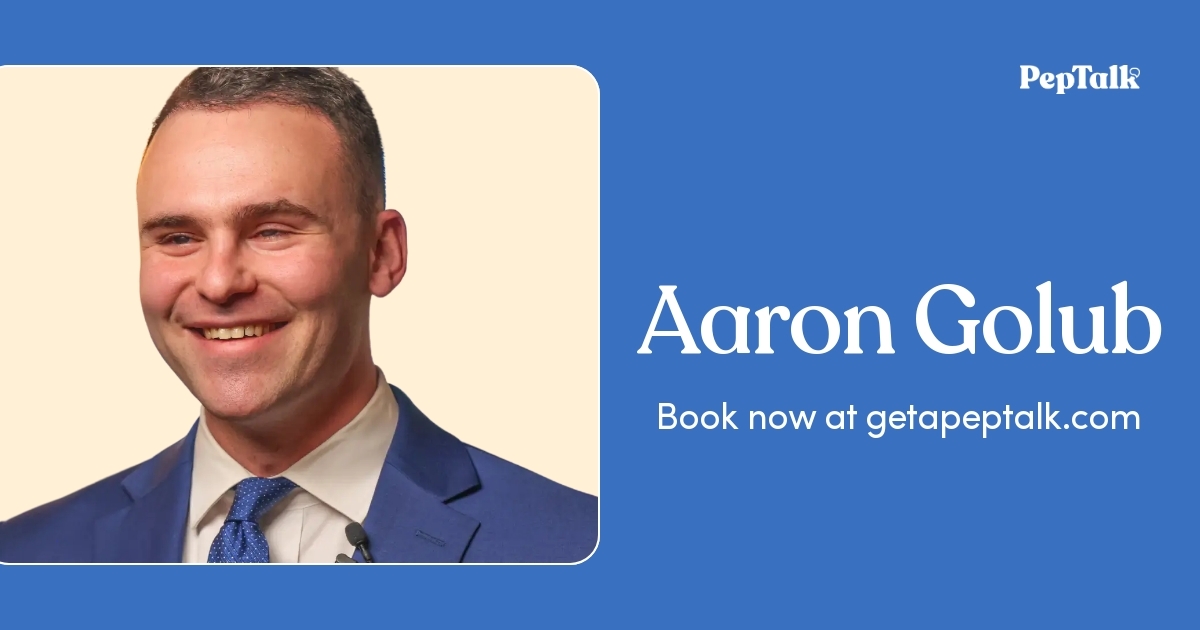 Aaron Golub, Speaker | Resilience & Transformation