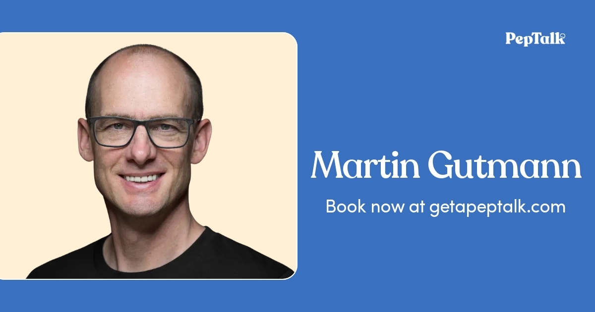 Martin Gutmann, Speaker | Leadership Expert, Author
