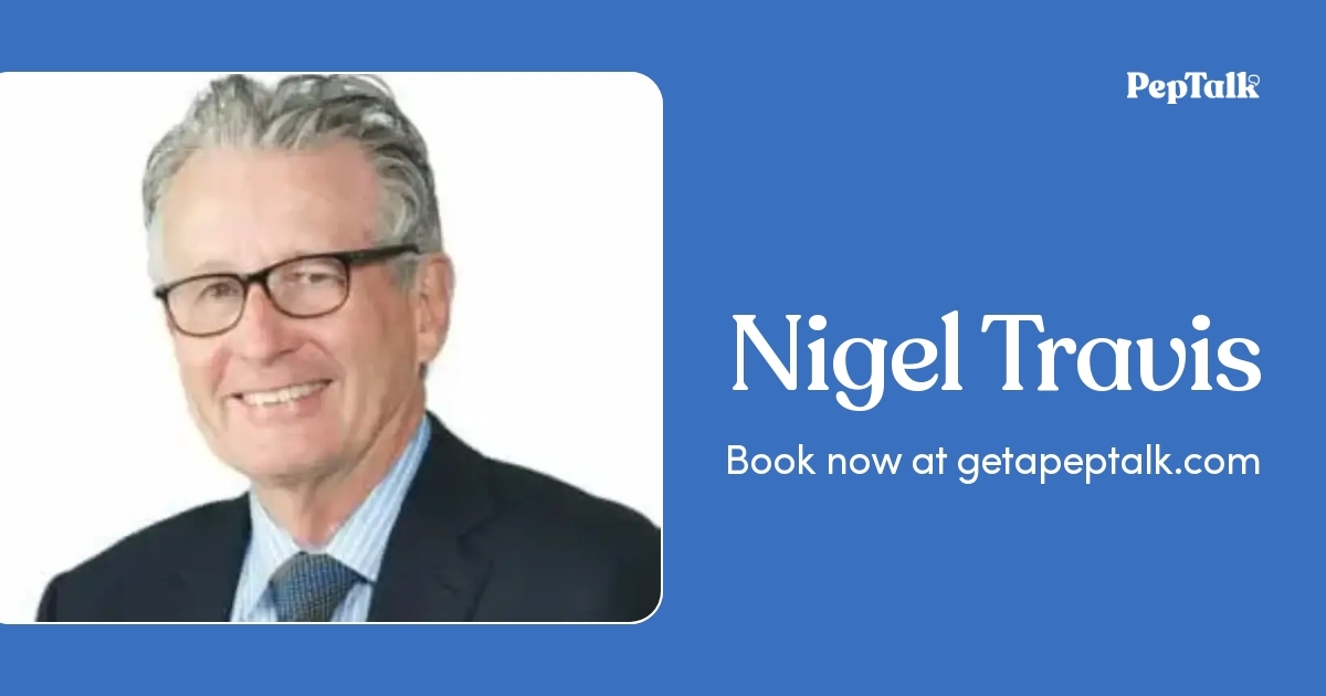 Nigel Travis, Speaker | Executive, Chairperson