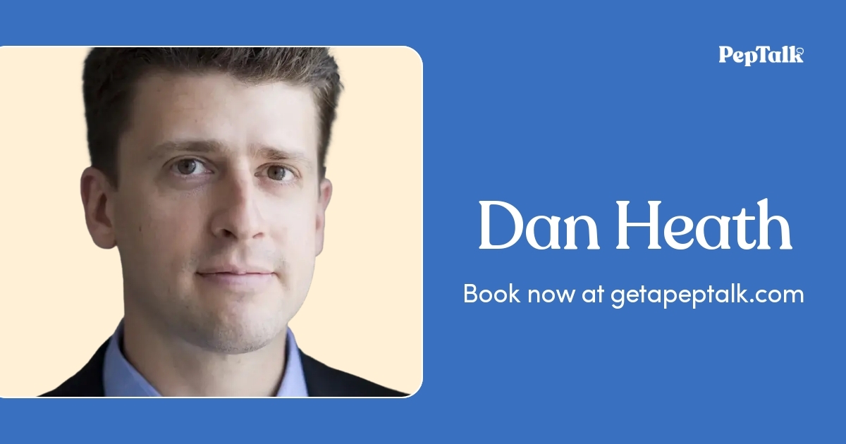 Dan Heath, Speaker | Author & Influential Thinker
