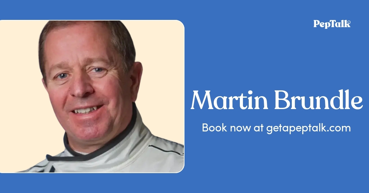 Martin Brundle, Speaker | F1 Commentator and Driver