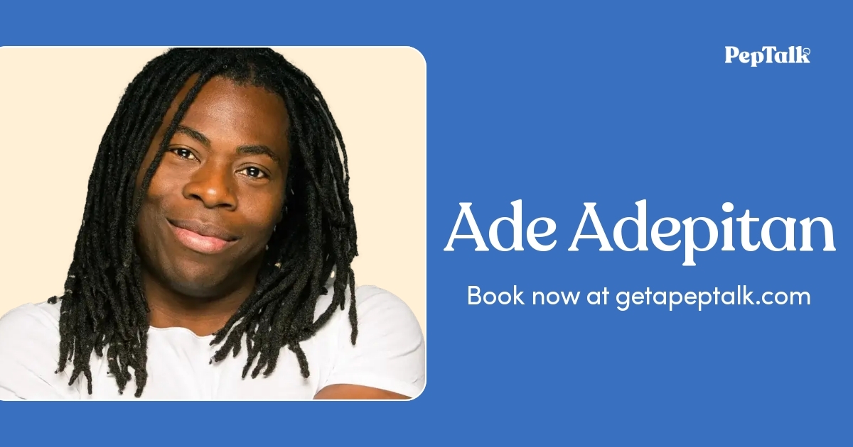 Ade Adepitan, MBE, Speaker | Paralympian, Presenter