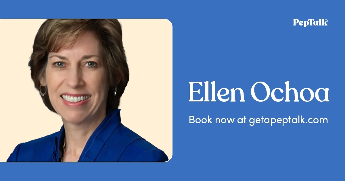 Ellen Ochoa, Speaker | Astronaut, Innovator, Leader