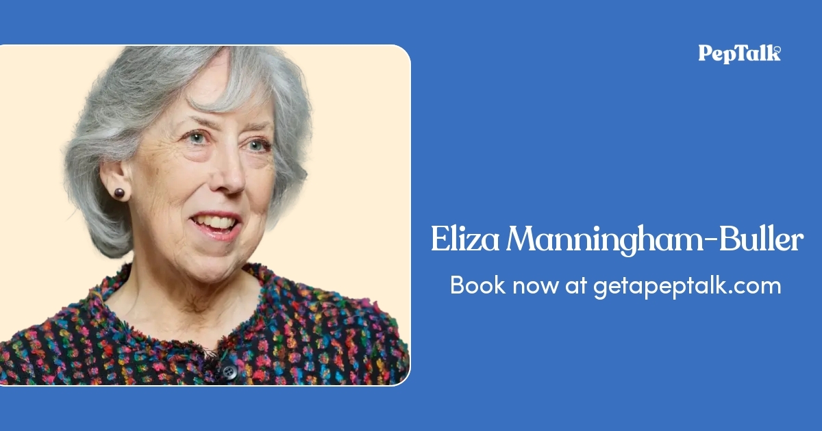 Baroness Manningham-Buller, Speaker | Leader, Innovator