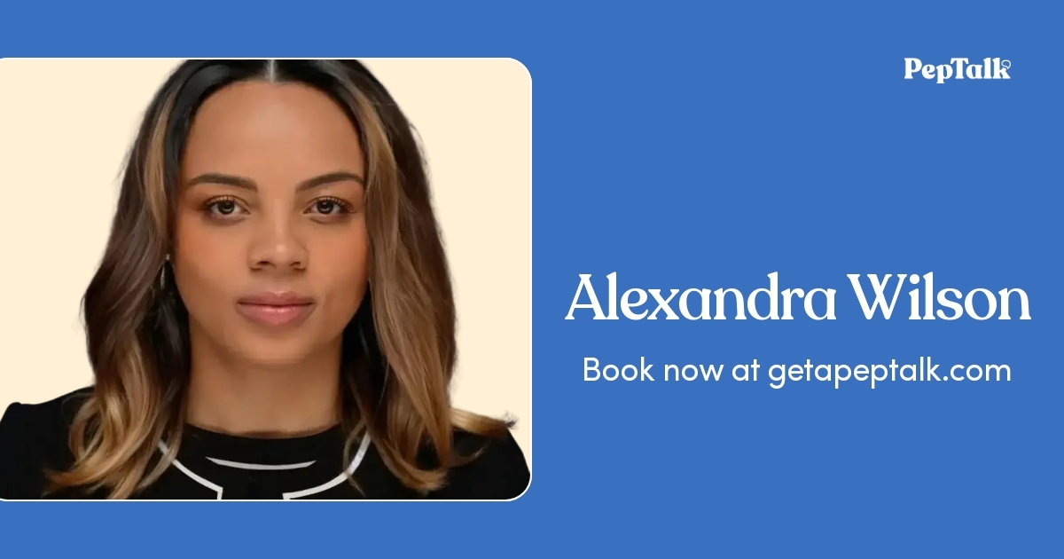 Alexandra Wilson, Speaker | Barrister, Author, Campaigner