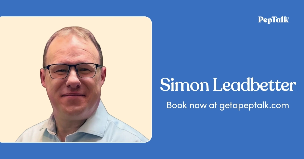 Simon Leadbetter, Speaker | Marketing Strategist & CEO