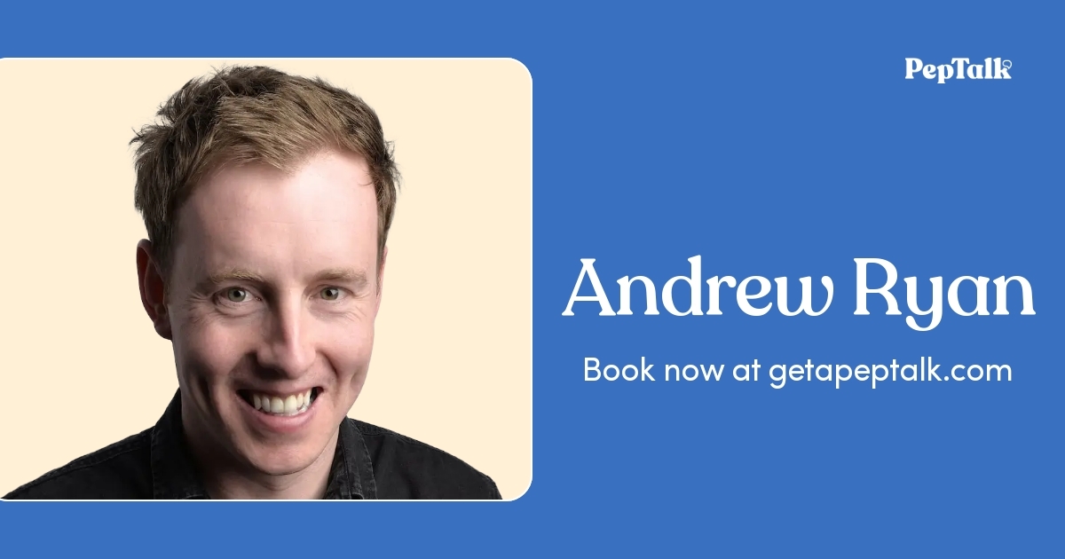Andrew Ryan, Speaker | Irish Comedian & Musician