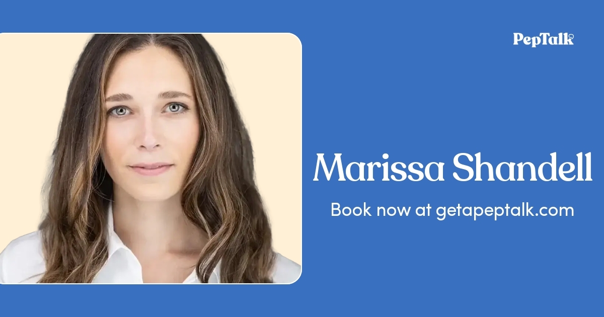 Marissa Shandell, Speaker | Employee Well-Being Expert