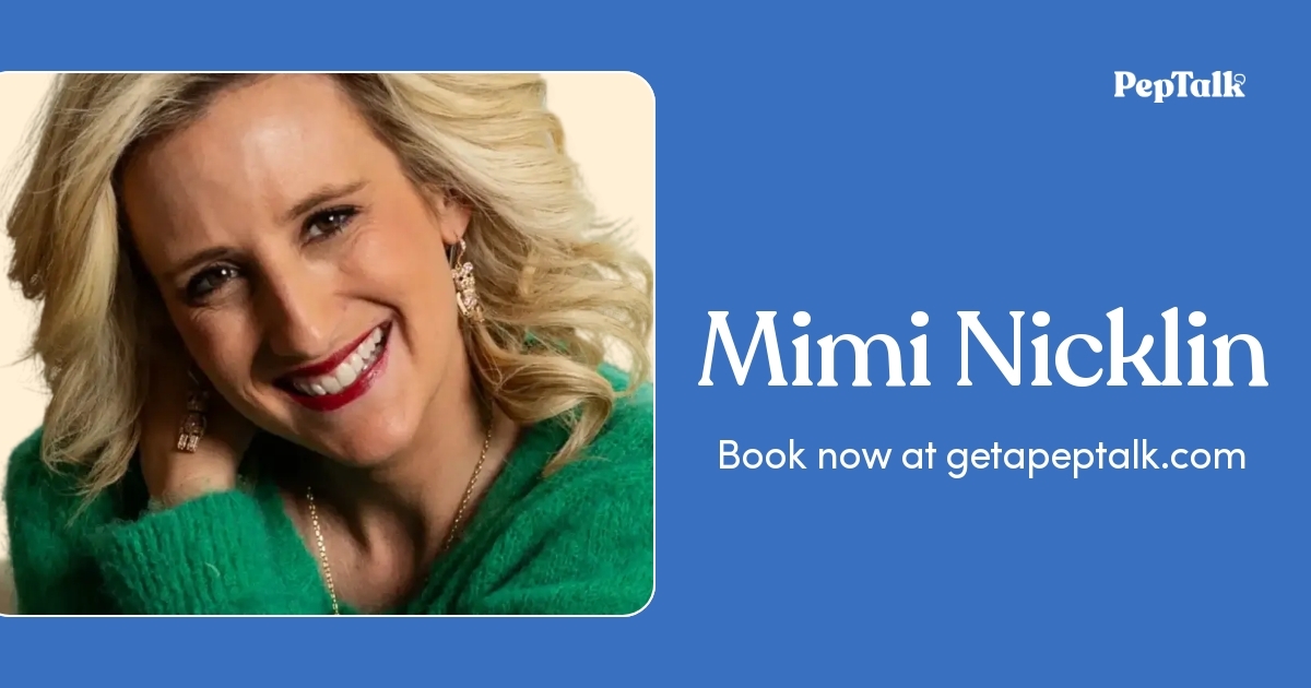 Mimi Nicklin, Speaker | Empathy & Wellbeing Leader