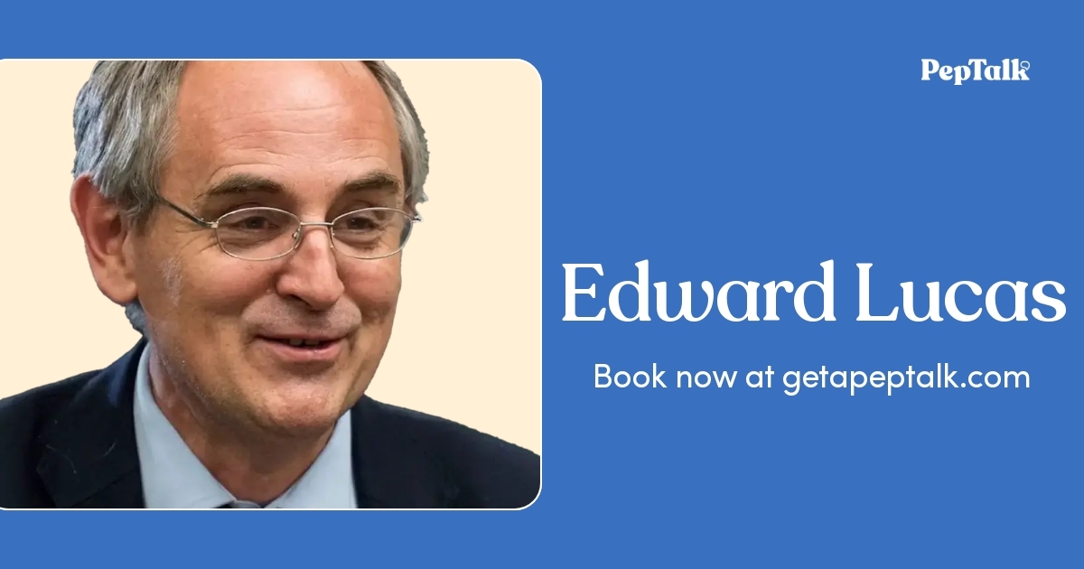 Edward Lucas, Speaker | Journalist, Security Expert