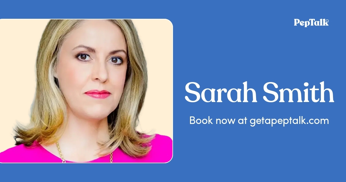 Sarah Smith, Speaker | BBC North America Editor