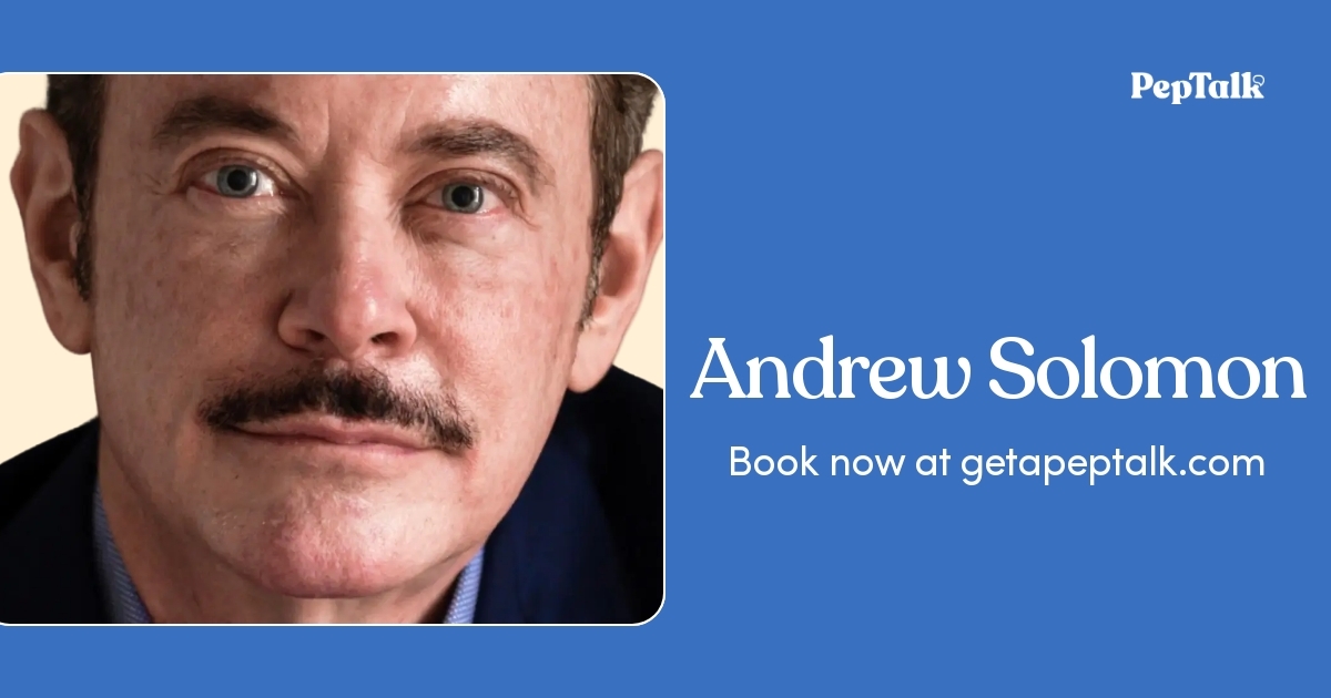 Andrew Solomon, Speaker | Writer, Activist, Professor