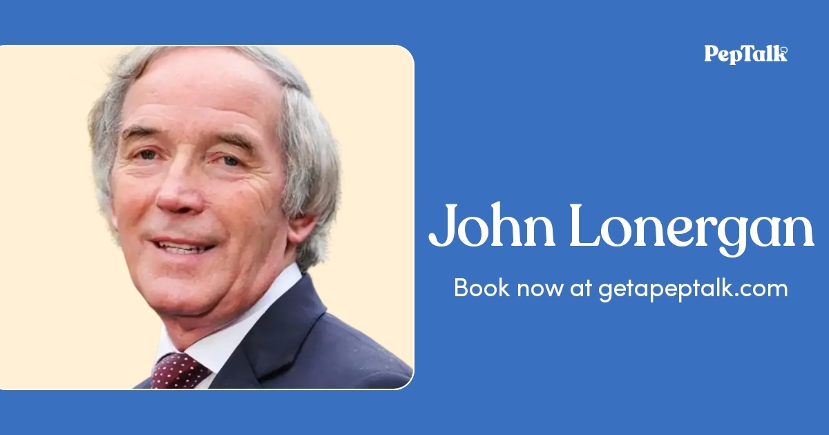 John Lonergan, Speaker | Leadership & Resilience Expert