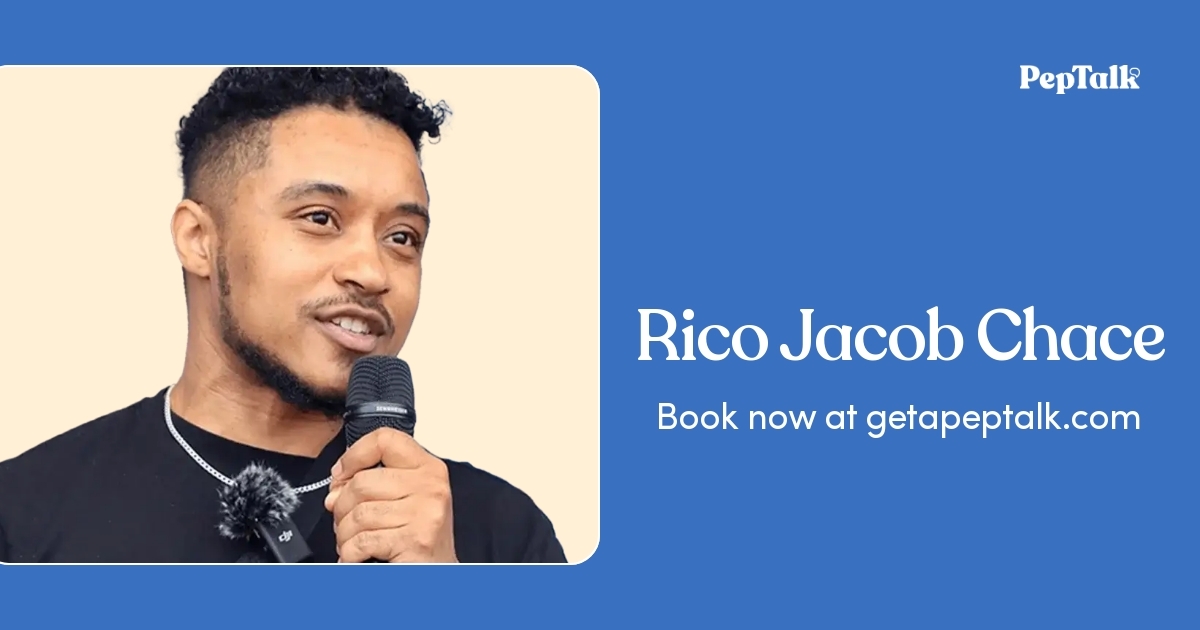 Rico Jacob Chace, Speaker | Innovator, Entrepreneur