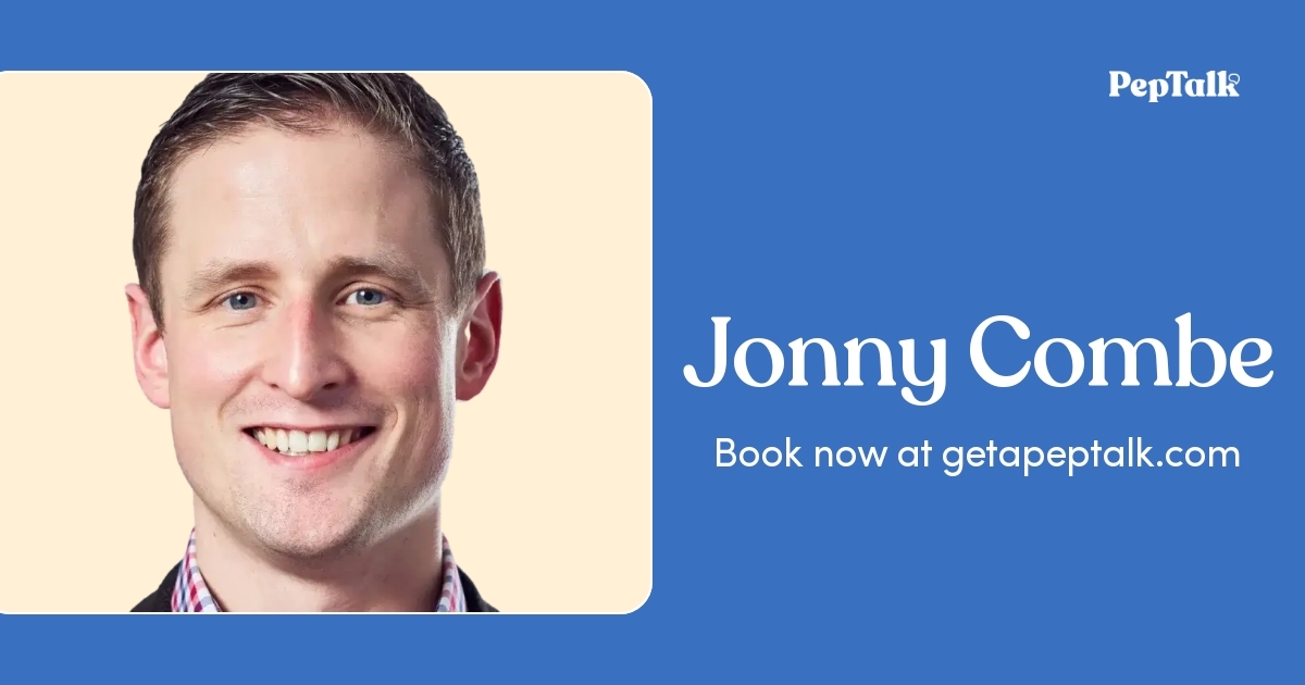 Jonny Combe, Speaker | CEO, Innovator, Gamechanger