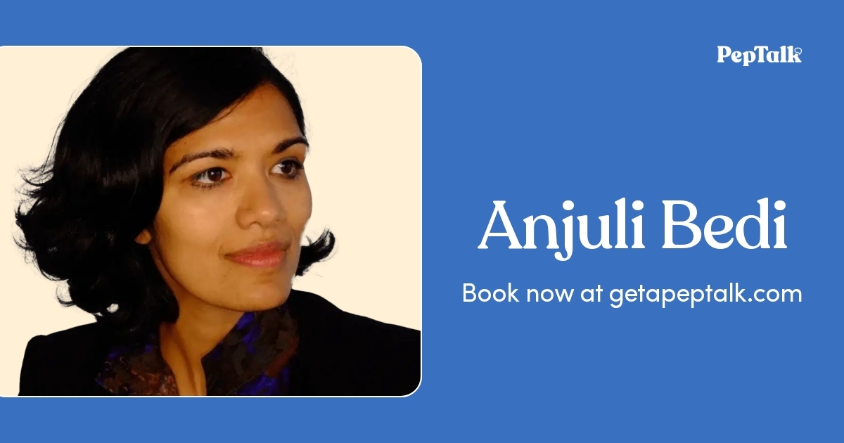 Anjuli Bedi, CEO Boon AI | Speaker & Data Storyteller