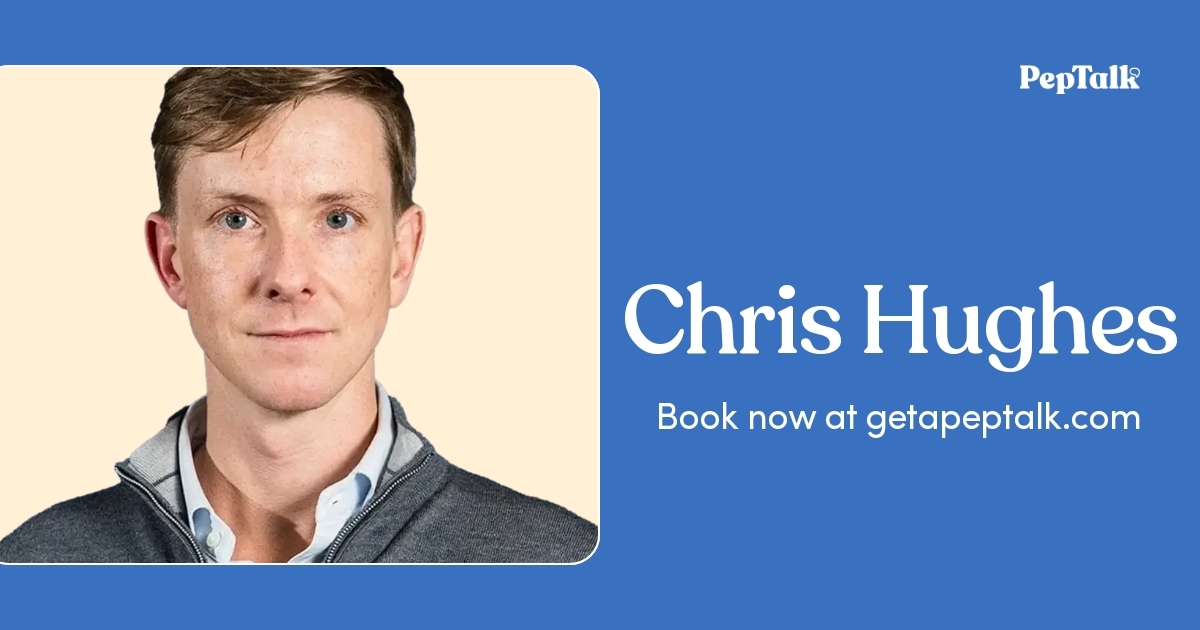 Chris Hughes, Speaker | TV Personality, Influencer