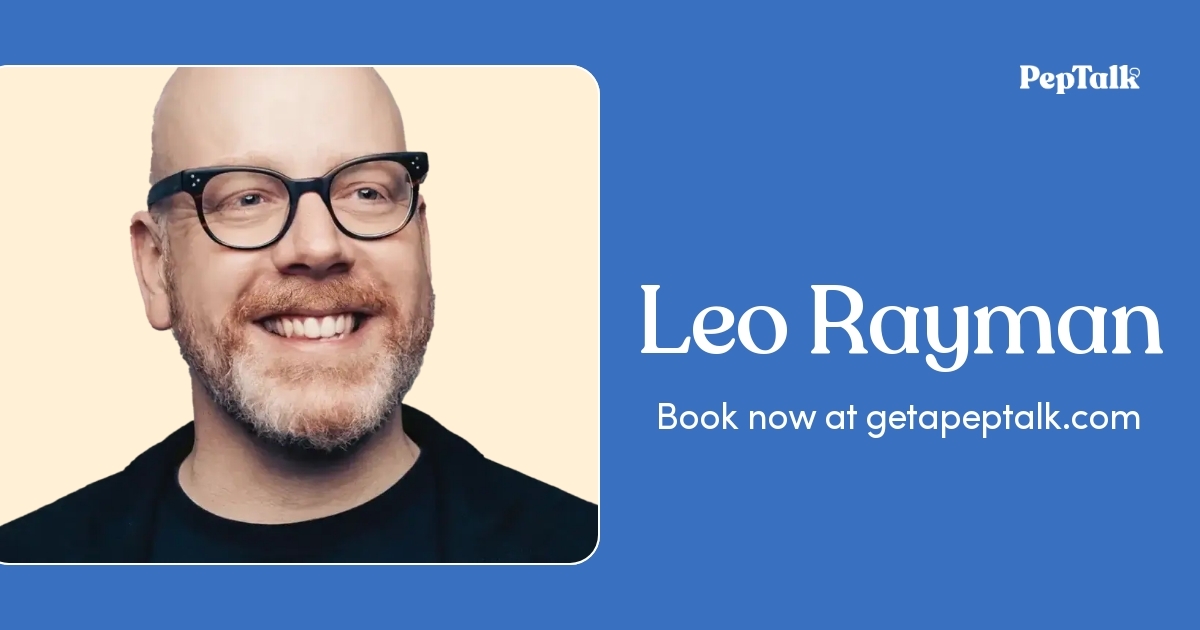 Leo Rayman, Speaker | Sustainability Expert & CEO of EdenLab