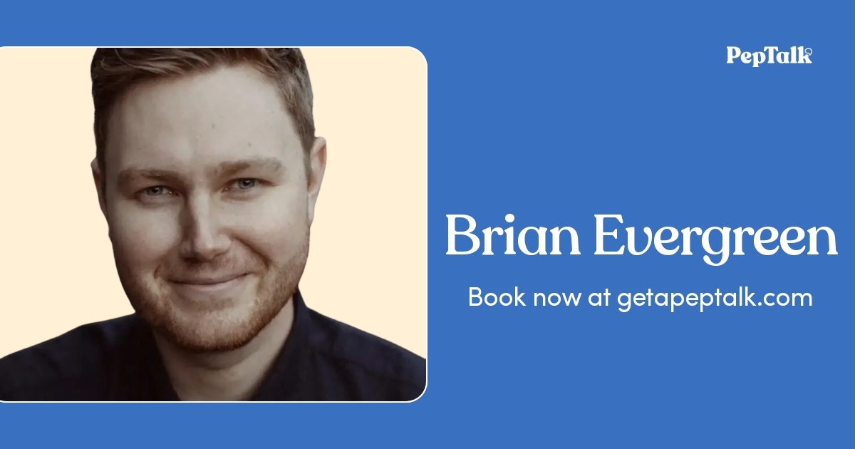 Brian Evergreen, Speaker | AI Innovator, Author