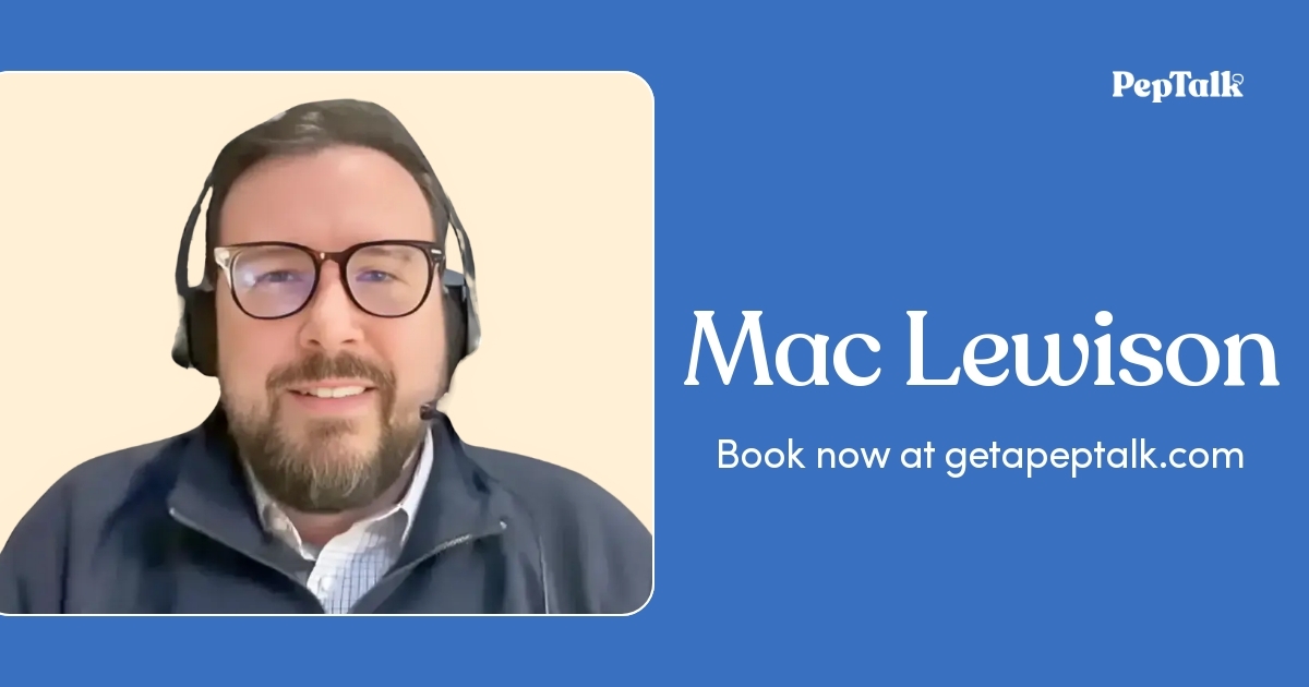 Mac Lewison, Speaker | K-State Instructor & Former FBI Agent