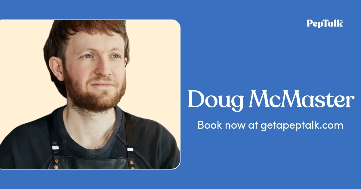 Doug McMaster, Speaker | Zero-Waste Chef Innovator