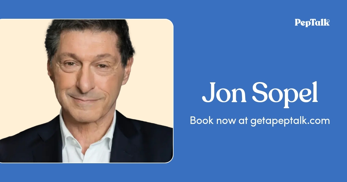 Jon Sopel, Speaker | Journalism Icon & Podcaster
