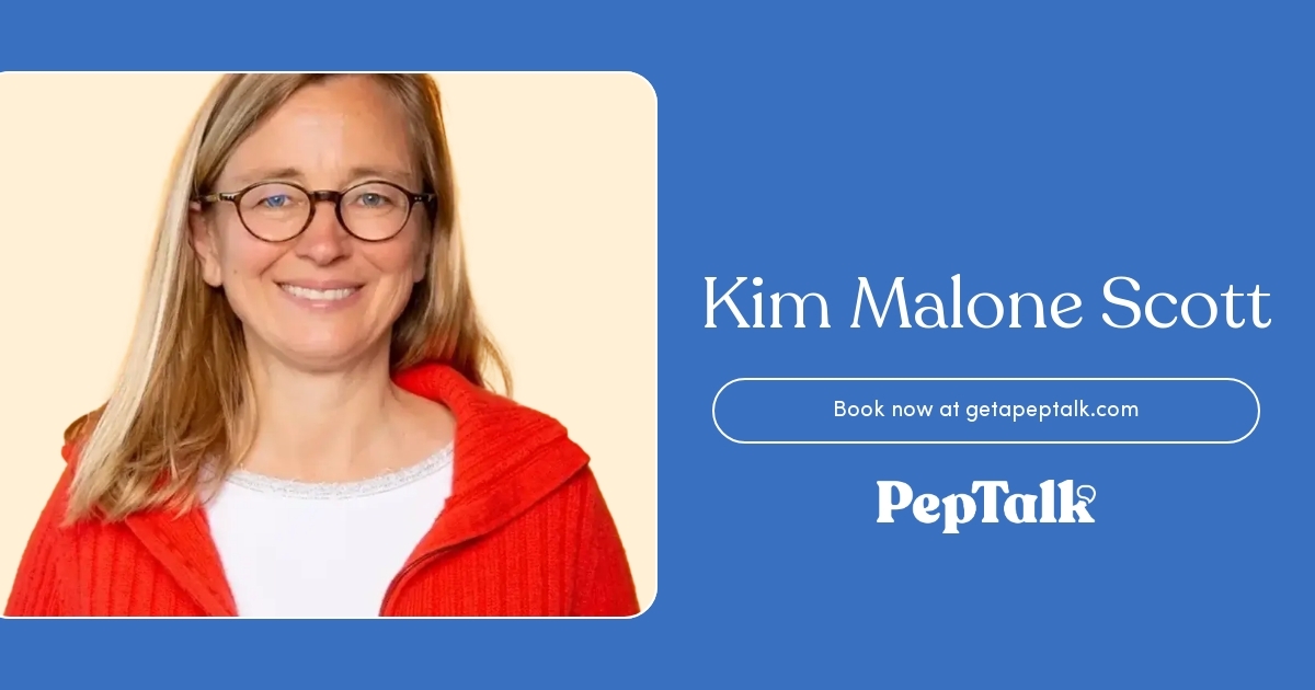 Kim Scott, Speaker | Author, CEO Coach, Podcaster