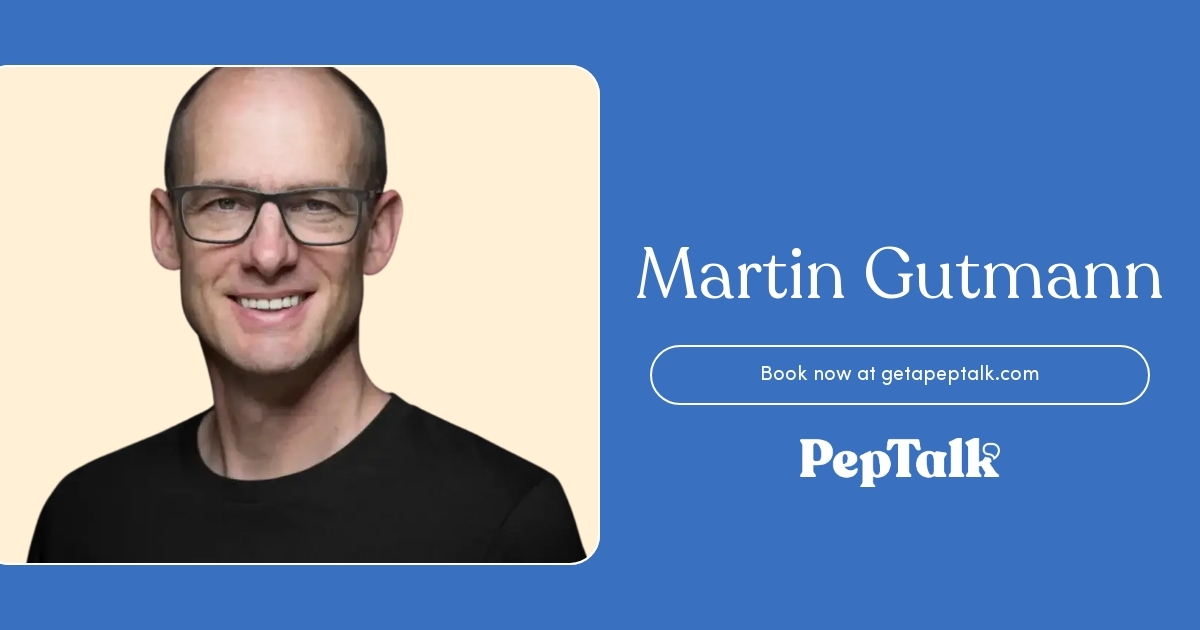 Martin Gutmann, Speaker | Leadership Expert, Author
