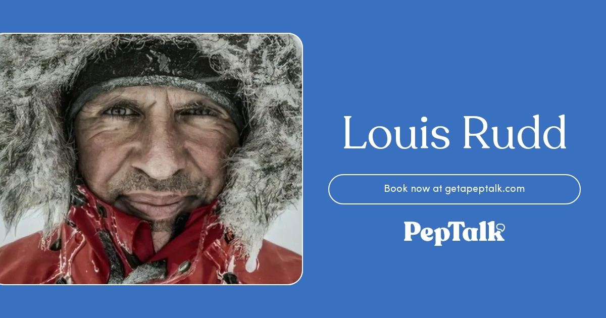 Louis Rudd, Speaker | British Explorer & Adventurer