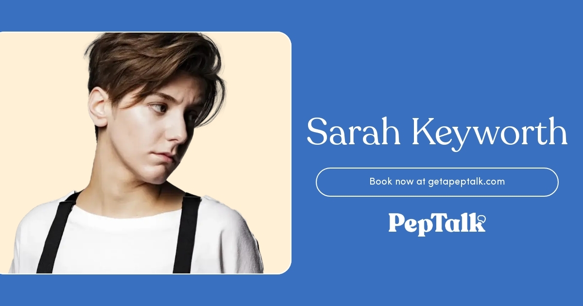 Sarah Keyworth, Comedian | Award-Winning Writer & Host