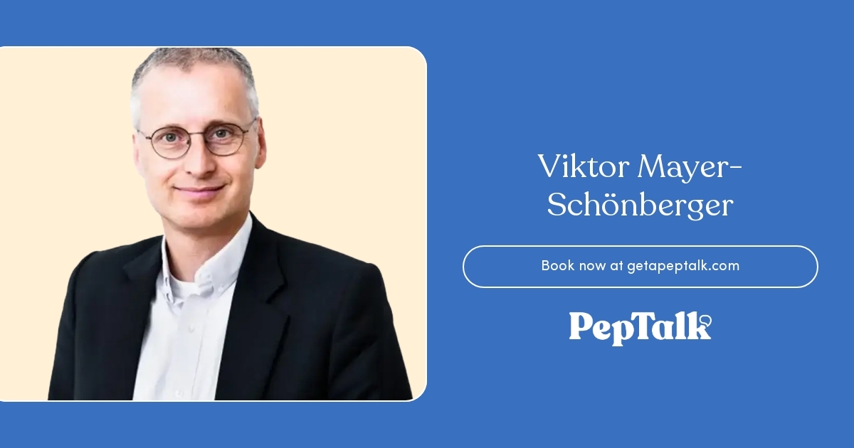 Viktor Mayer-Schönberger, Speaker | Big Data Expert