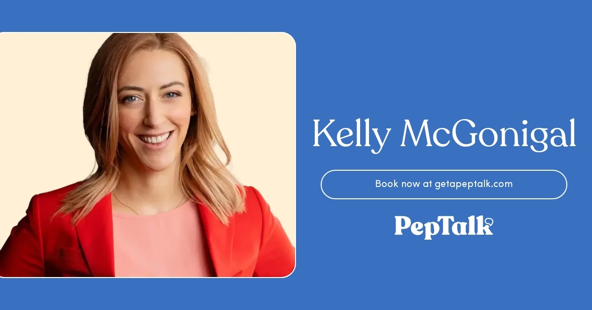 Kelly McGonigal, Speaker | Health Psychologist, Author