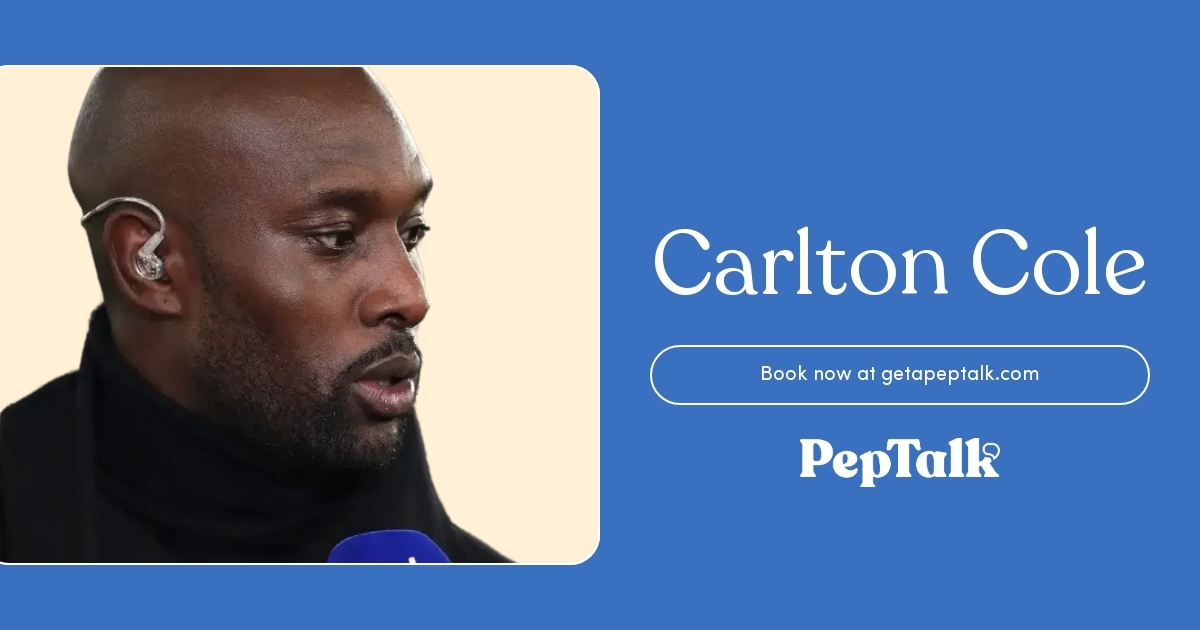 Carlton Cole, Speaker | Broadcaster, Ex-Footballer
