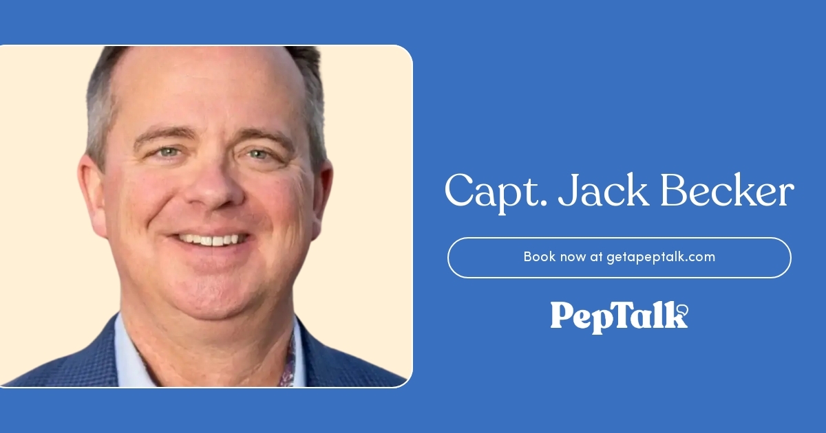 Jack Becker, Speaker | Leadership & Performance Expert