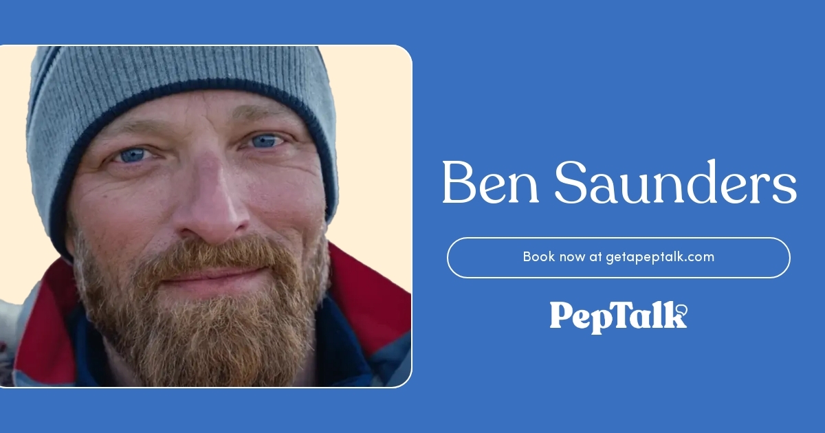 Ben Saunders, Speaker | Polar Explorer, Adventurer