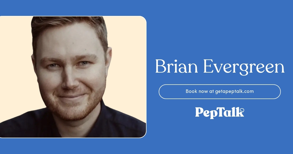 Brian Evergreen, Speaker | AI Innovator, Author