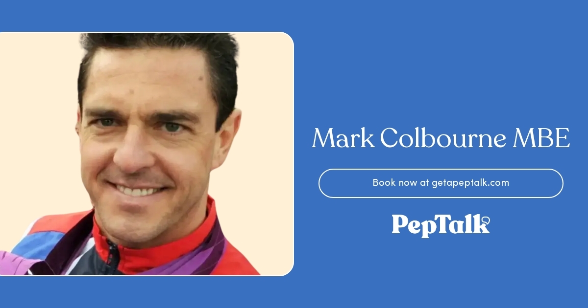 Mark Colbourne, Speaker | Paralympic Champion, Coach