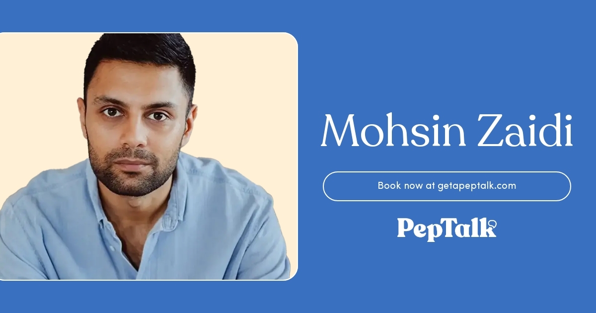Mohsin Zaidi, Speaker | Author, Lawyer, Advocate