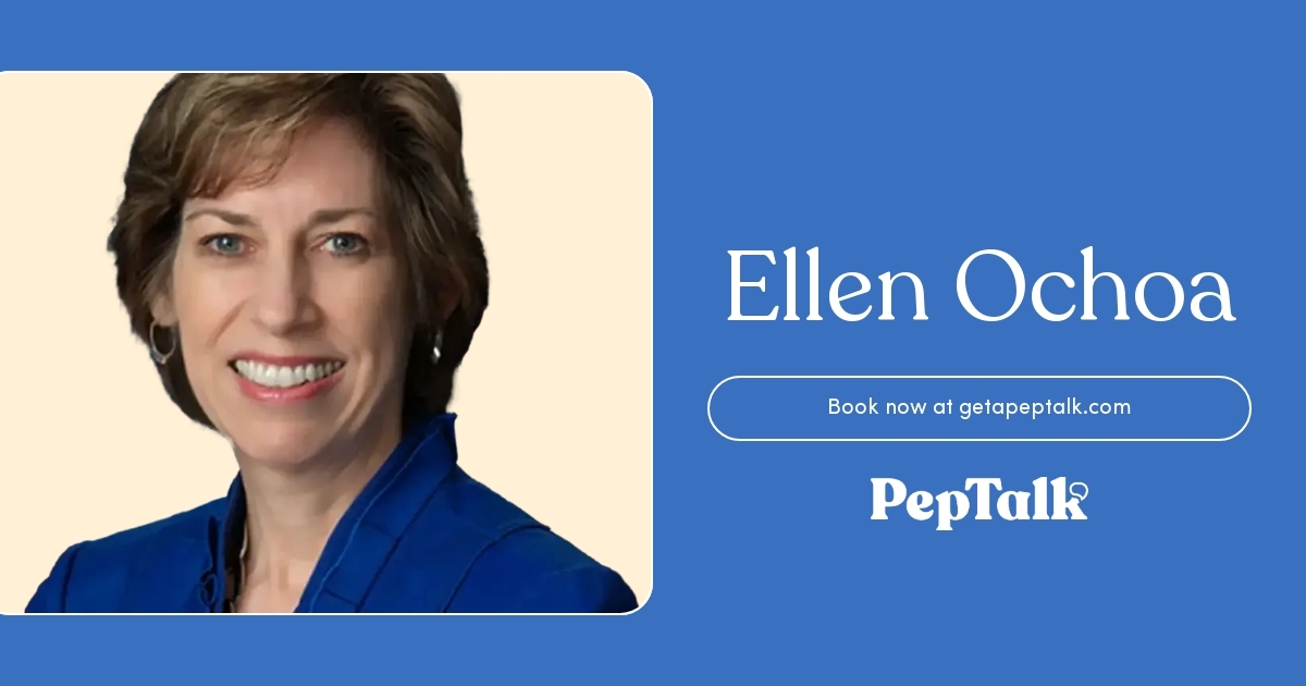Ellen Ochoa, Speaker | Astronaut, Innovator, Leader