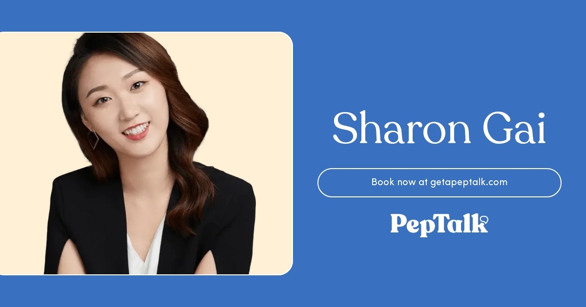Sharon Gai, Speaker | AI & Retail Transformation