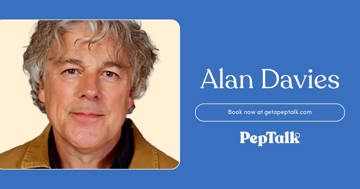 Alan Davies, Comedian | QI Panellist & TV Presenter