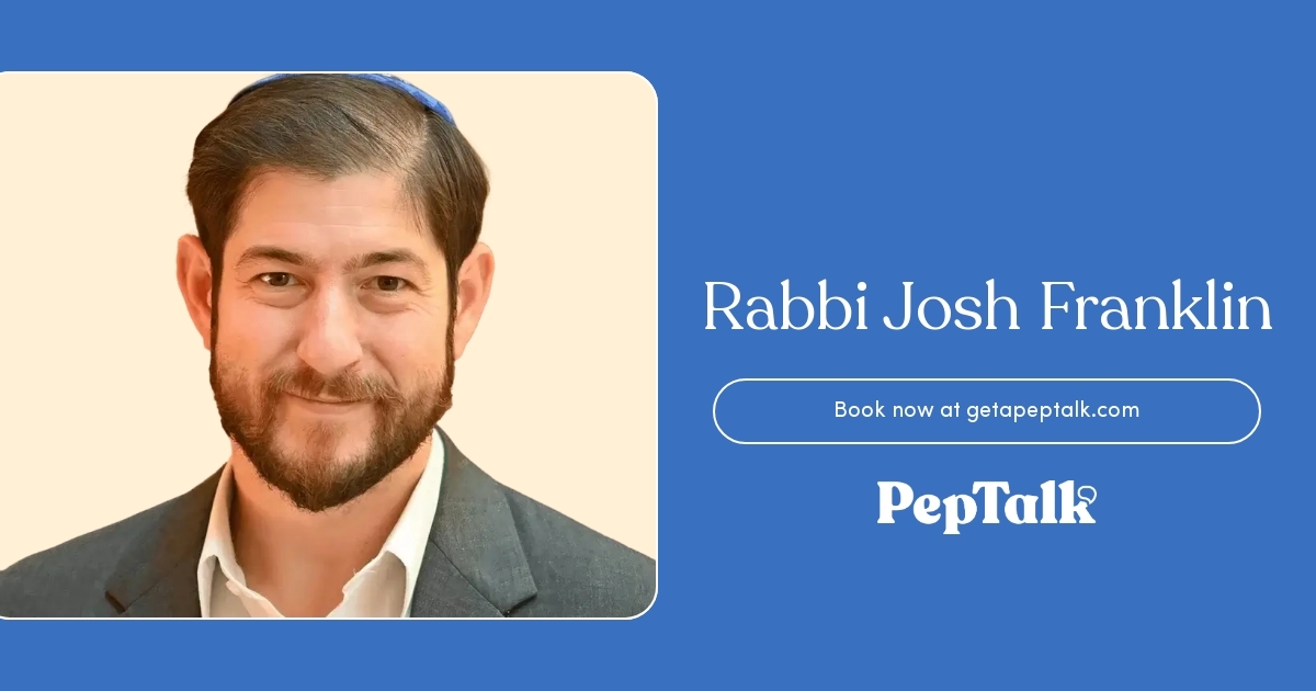 Josh Franklin, Speaker | Rabbi, Jewish History