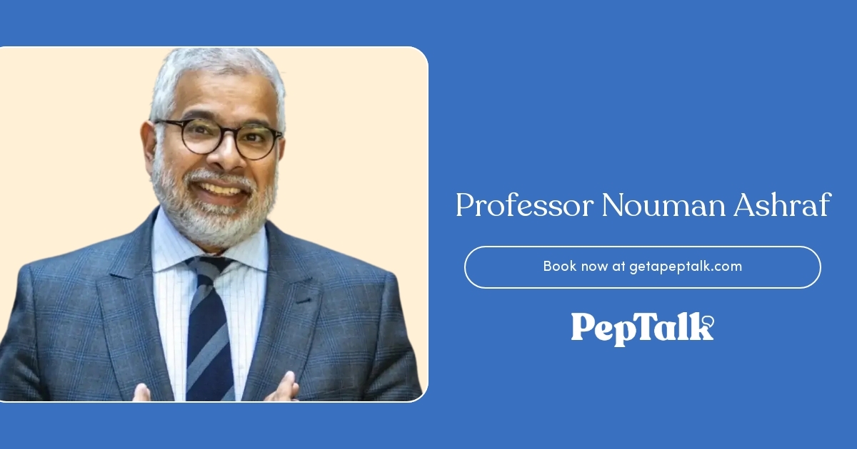 Nouman Ashraf, Speaker | Pracademic, Leadership Expert