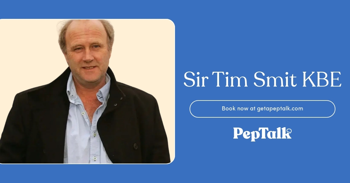 Sir Tim Smit KBE, Speaker | Co-founder, Eden Project