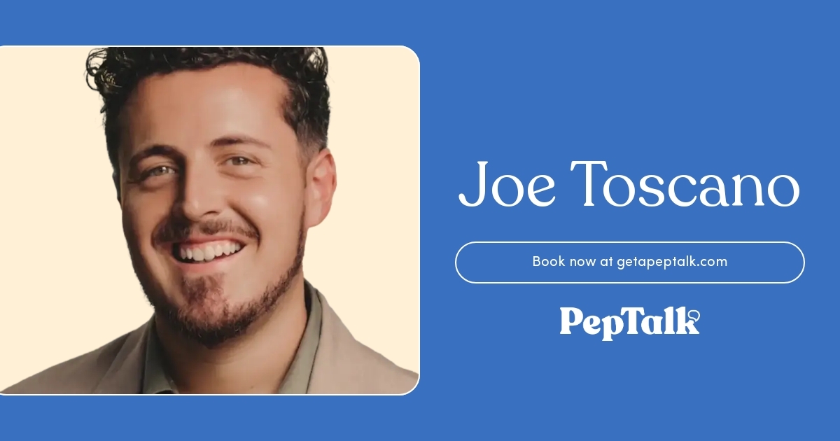 Joe Toscano, Speaker | Founder of DataGrade, Author