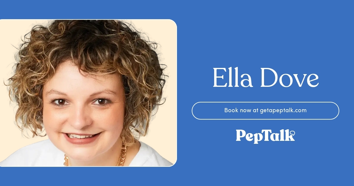 Ella Rose Dove, Speaker | Resilience and Inclusivity