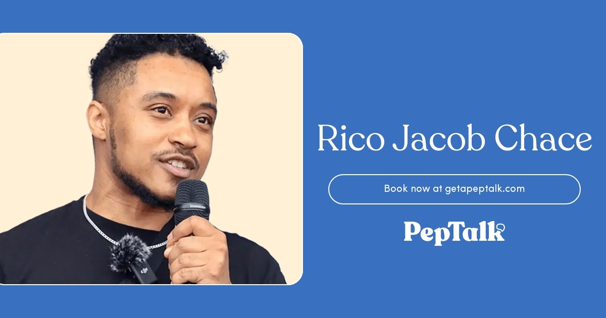 Rico Jacob Chace, Speaker | Innovator, Entrepreneur