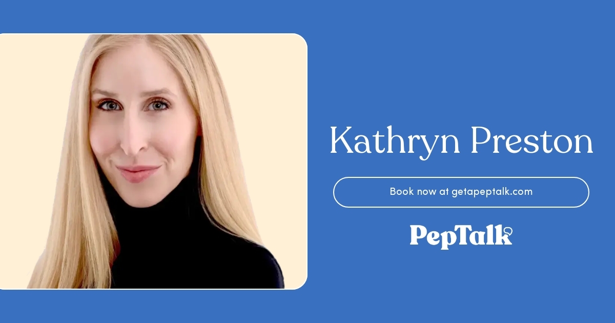 Kathryn Preston, Speaker | Coach, Motivation Expert